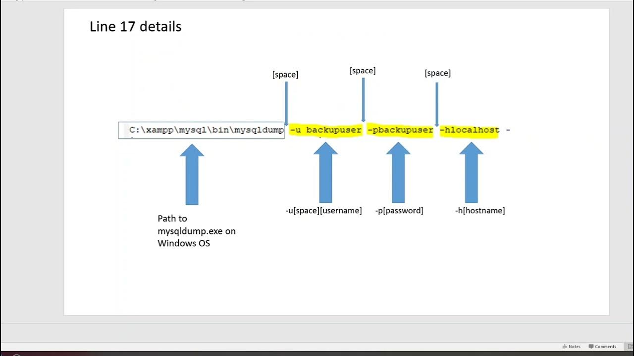 Scheduled Task TO Run Powershell script to Backup Mysql DB - YouTube