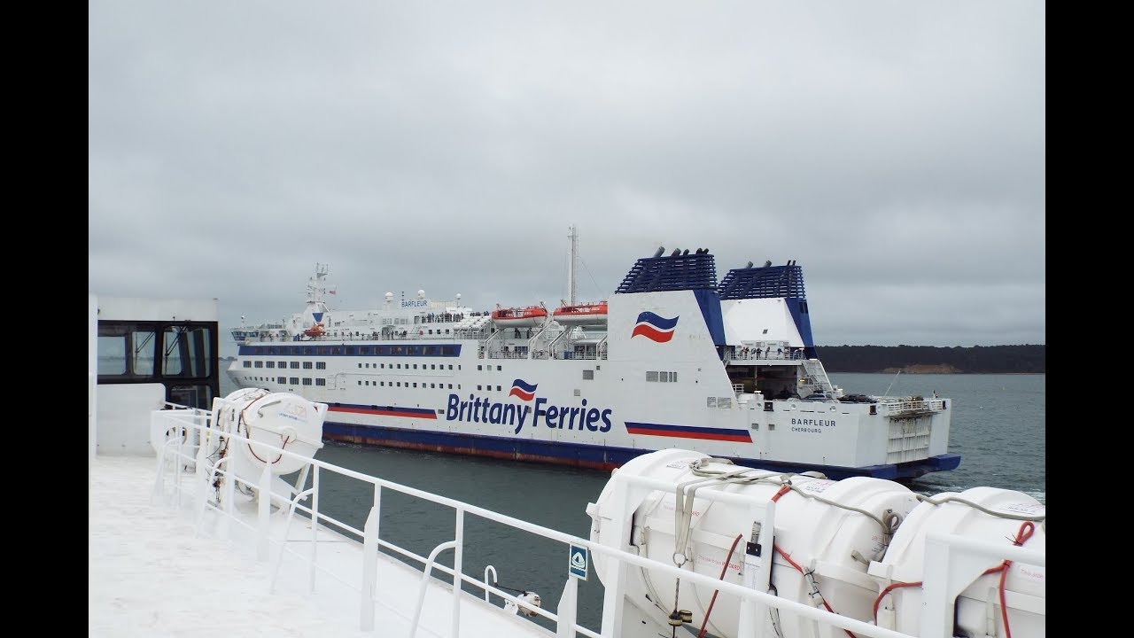 MV Barfleur leaving Poole Harbour! - YouTube