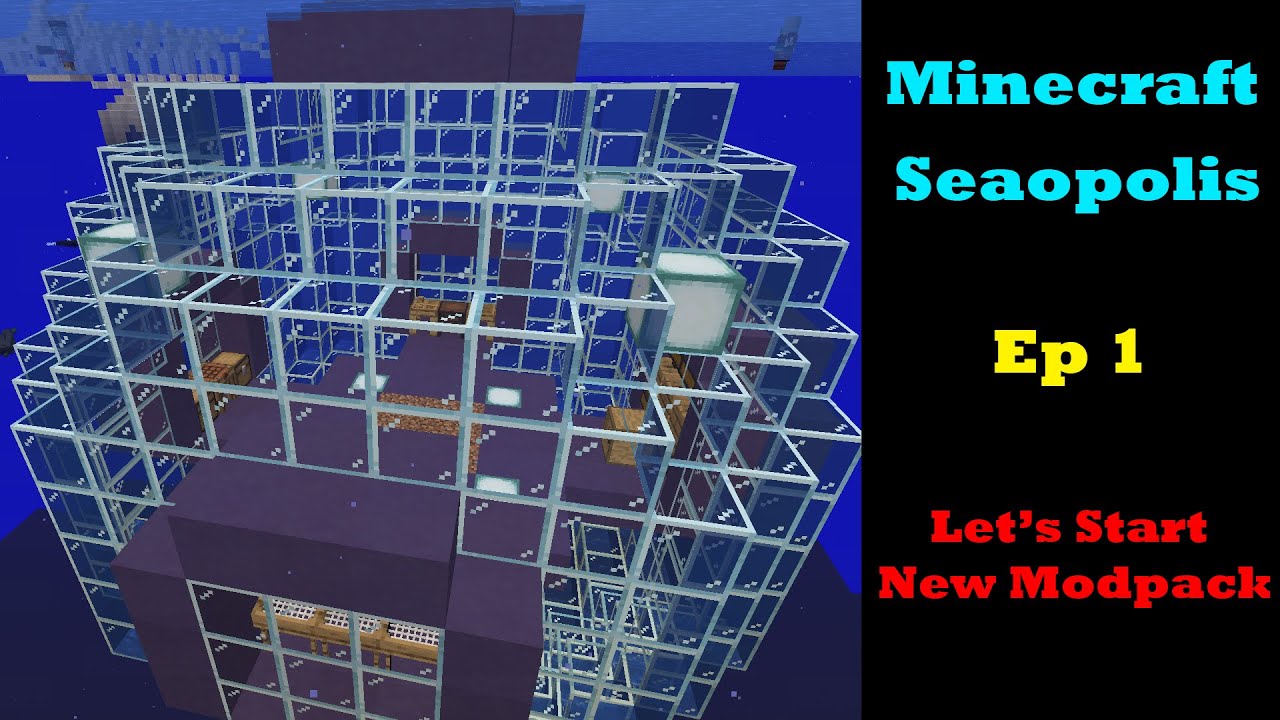 Chalo Start New Modpack Minecraft Seaopolis Ep1 | Minecraft Hindi - YouTube