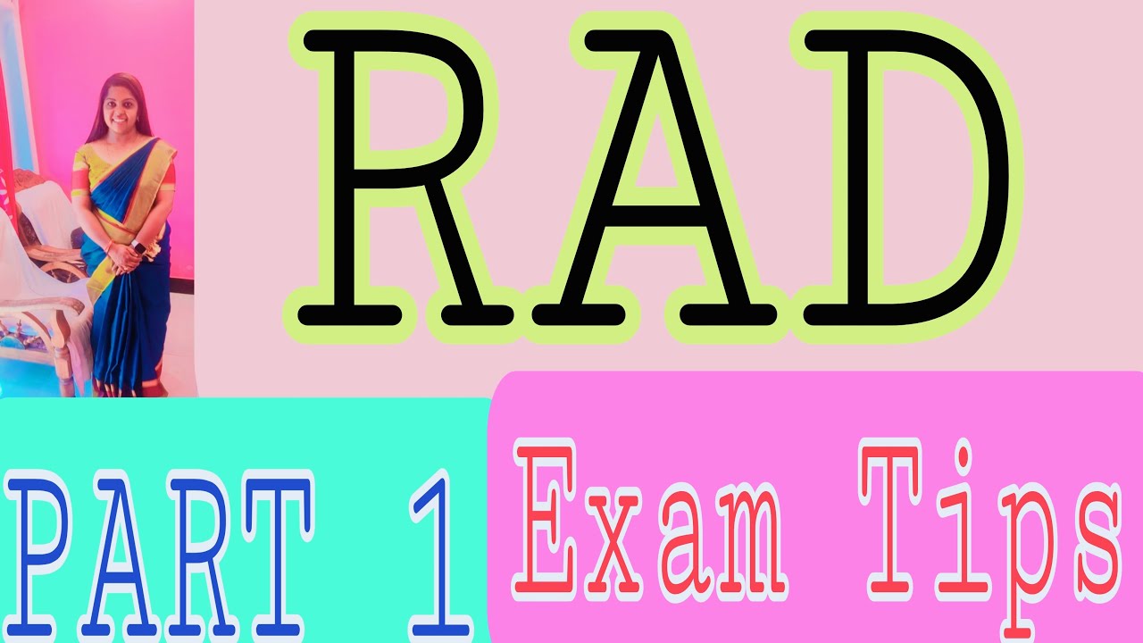 Rad Exam Tips/ Radiographer/Radiography Students/Part 1/Parvathy Thejus ...