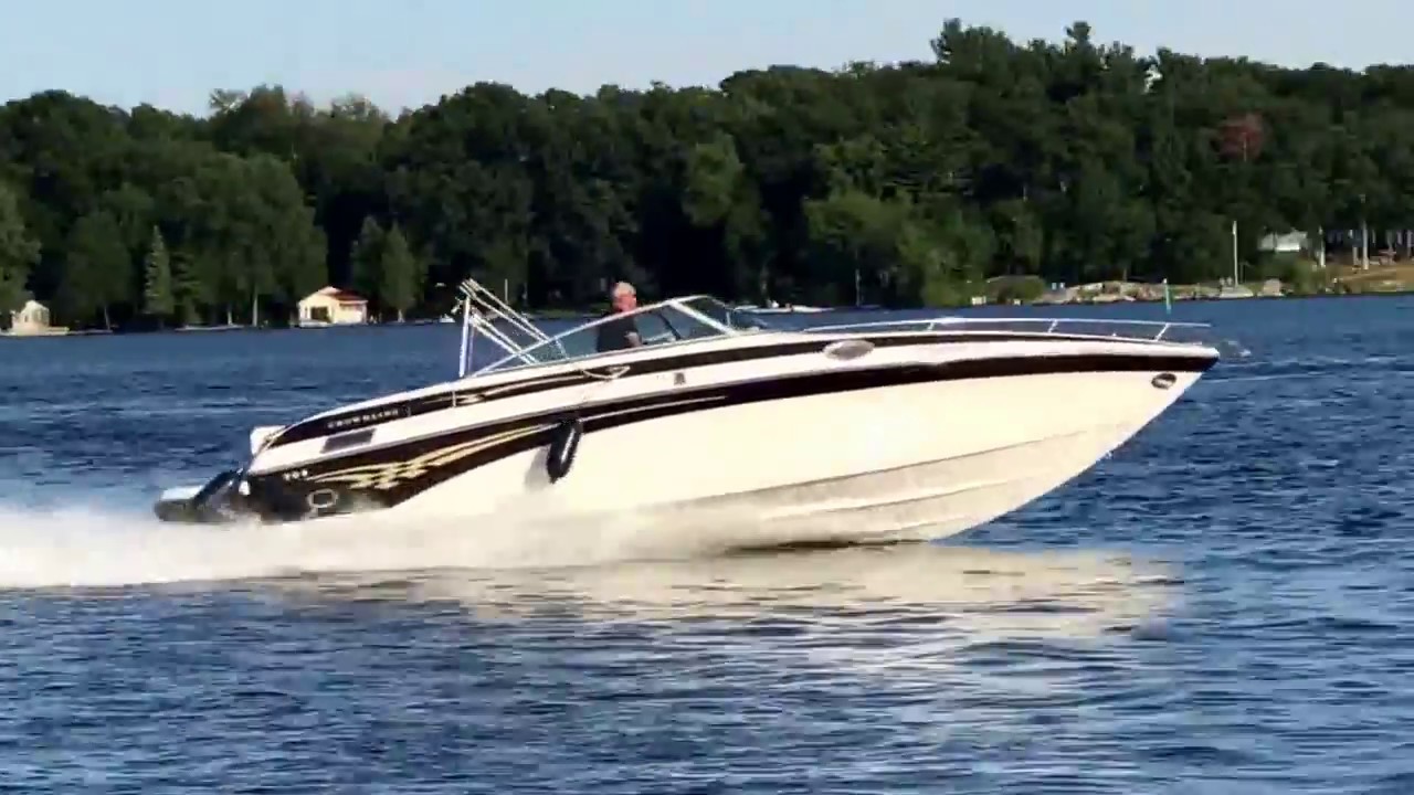 2001 28' Crownline - 288BR - YouTube