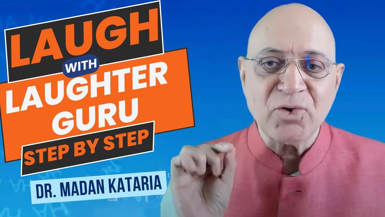 Laugh with Laughter Guru Step by Step I Laughter Yoga Exercises - YouTube