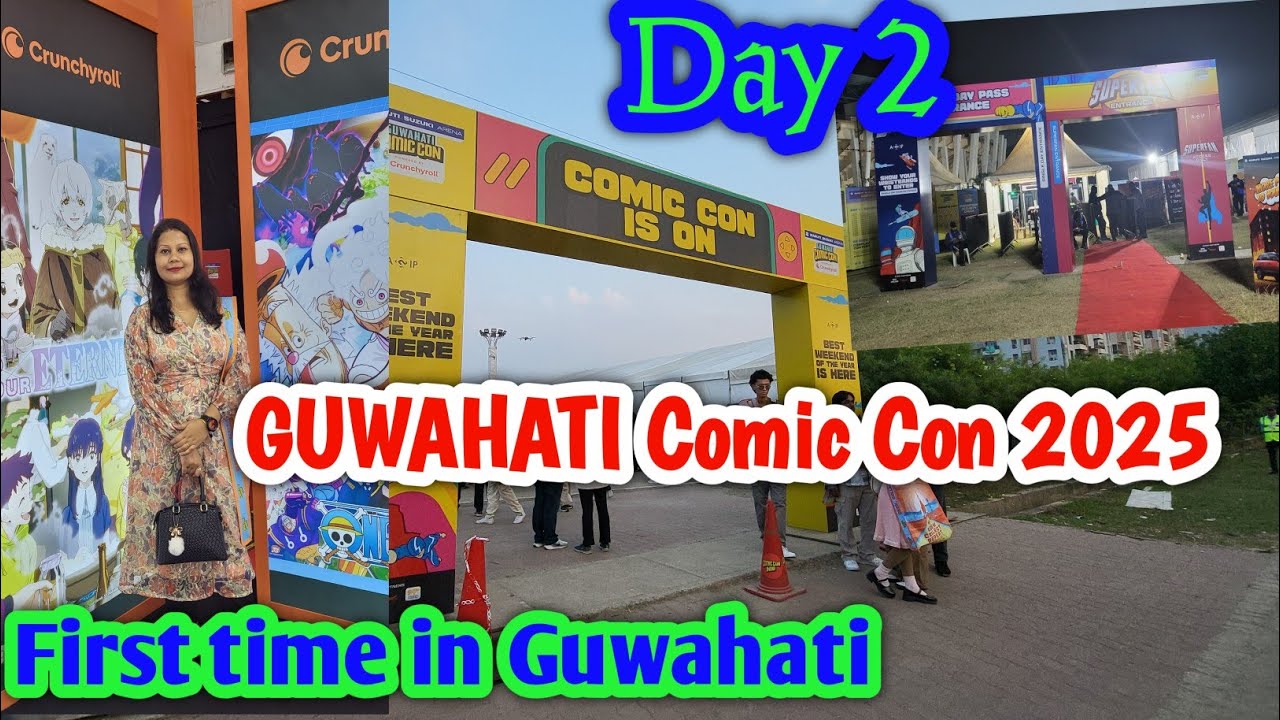 Guwahati Comic Con 2025 | Comic Con India | First time in Guwahati ...