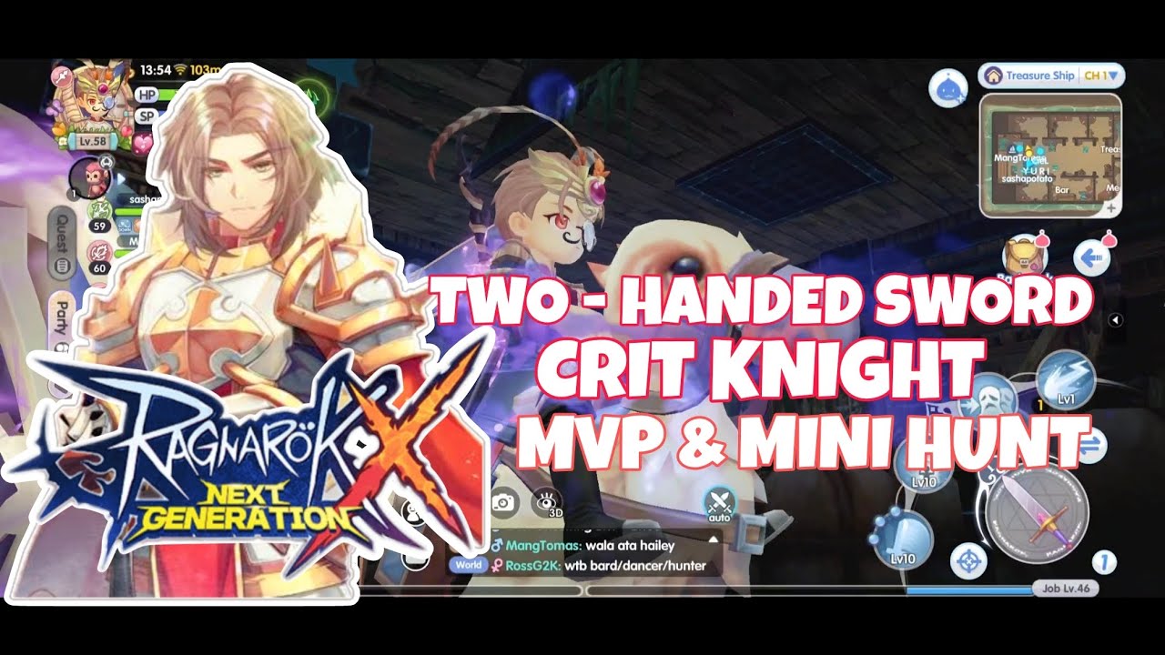 MVP&MINI HUNT - Two Handed Sword - Crit Knight | Conn3ct-ROX | Ragnarok ...