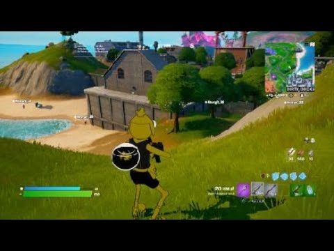 Fortnite Battle Lab Friendly Bots vs Cube Monsters - YouTube