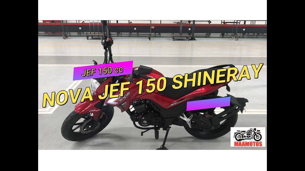 JEF 150 cc SHINERAY - YouTube
