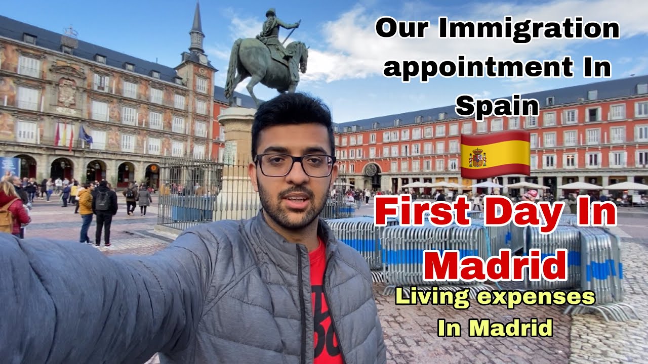 Frist Day In Madrid|Spain Immigration|Temporary Protection In Spain ...