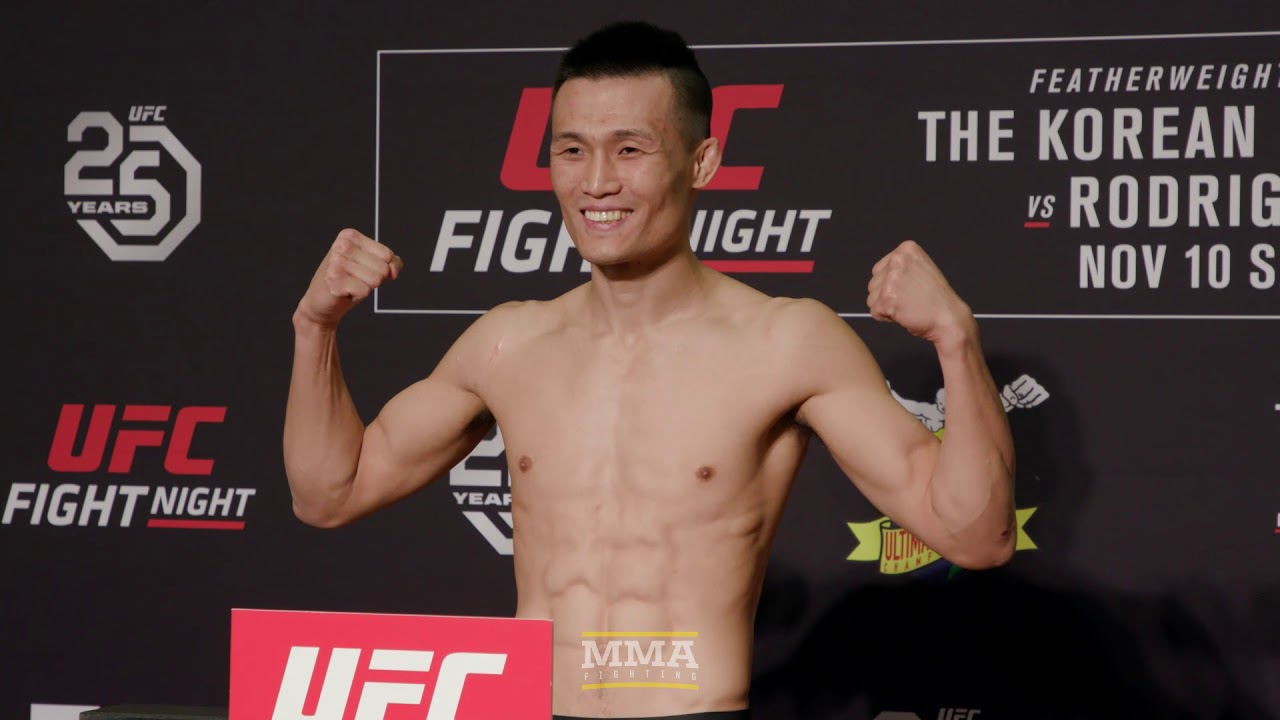 UFC Denver Weigh-Ins: Korean Zombie, Yair Rodriguez Make Weight - MMA ...