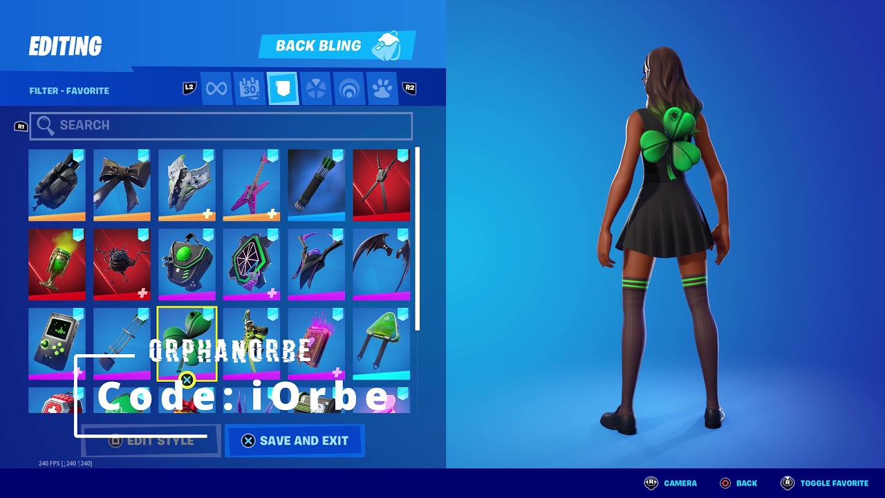 Best Combos For Isabelle Skin Green Variant - Fortnite - YouTube