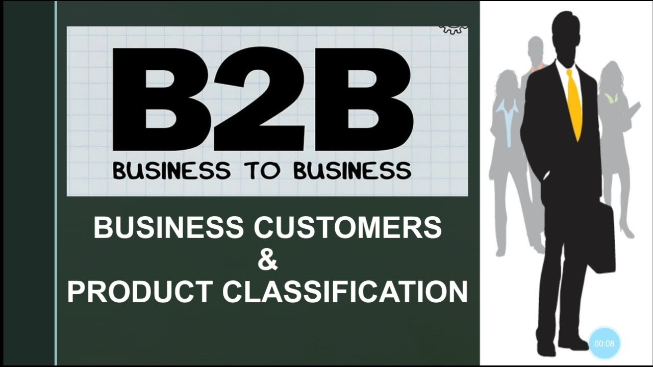 B2B| Industrial Customers | Product/Goods Classification | B2B - YouTube