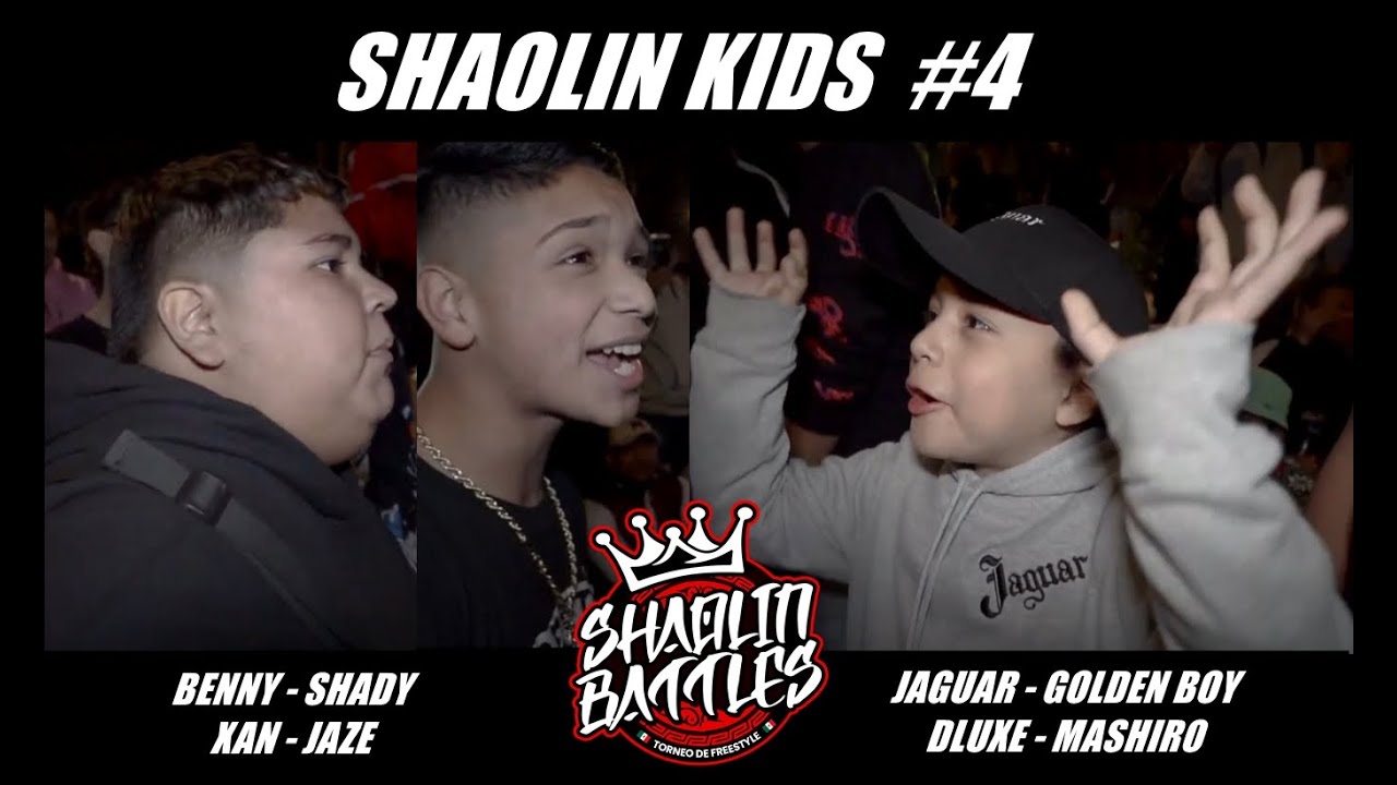🎄SHAOLIN KIDS #4 - BATALLA DE EXHIBICIÓN | GOLDEN BOY, JAGUAR, BENNY ...