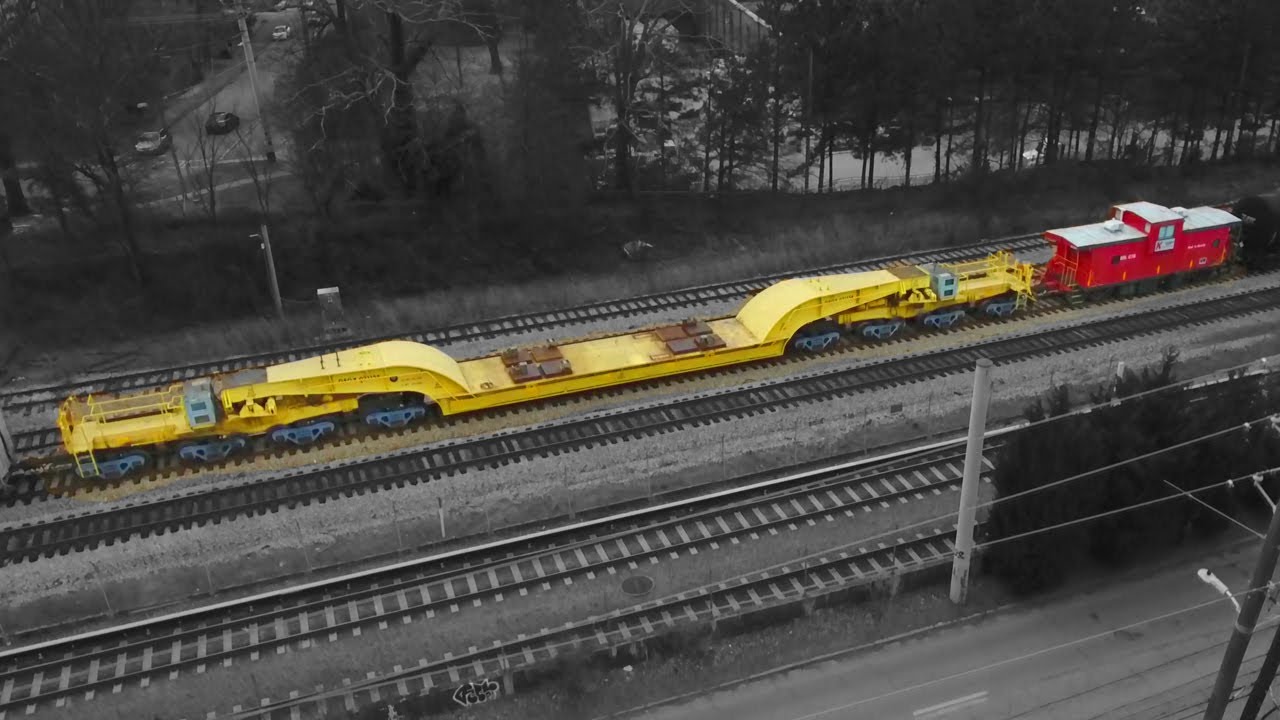 A HUGE Railcar for MASSIVE Loads - YouTube