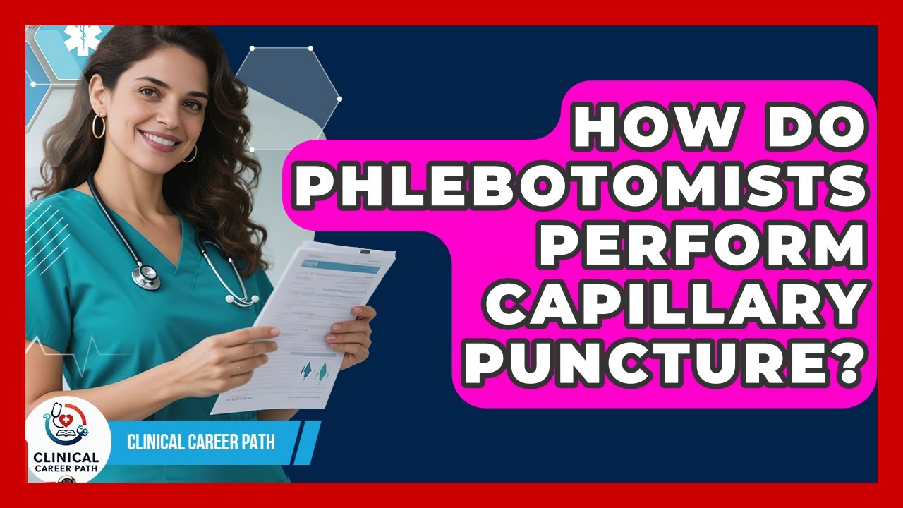 How Do Phlebotomists Perform Capillary Puncture? - Clinical Career Path ...