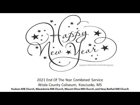 2021 Combined End Of The Year Service at the Attala County Coliseum ...