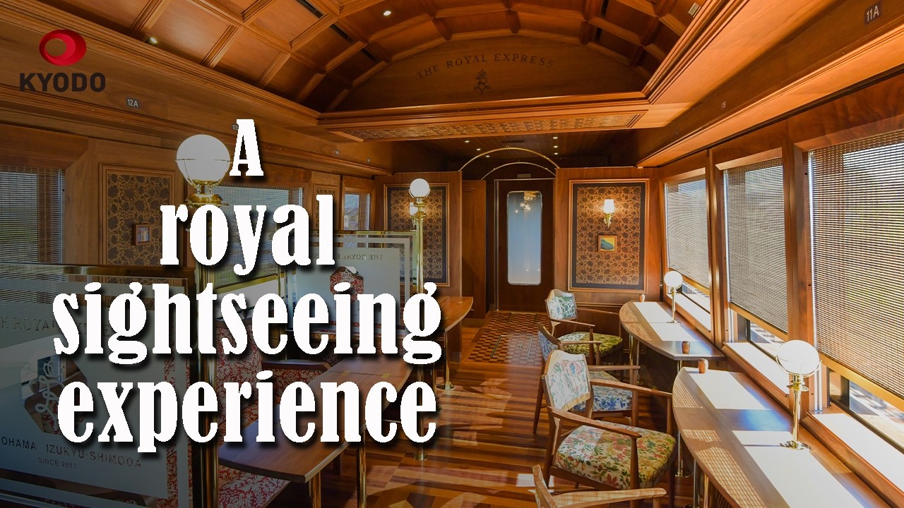 All aboard The Royal Express, one of Japan's luxury sightseeing trains ...