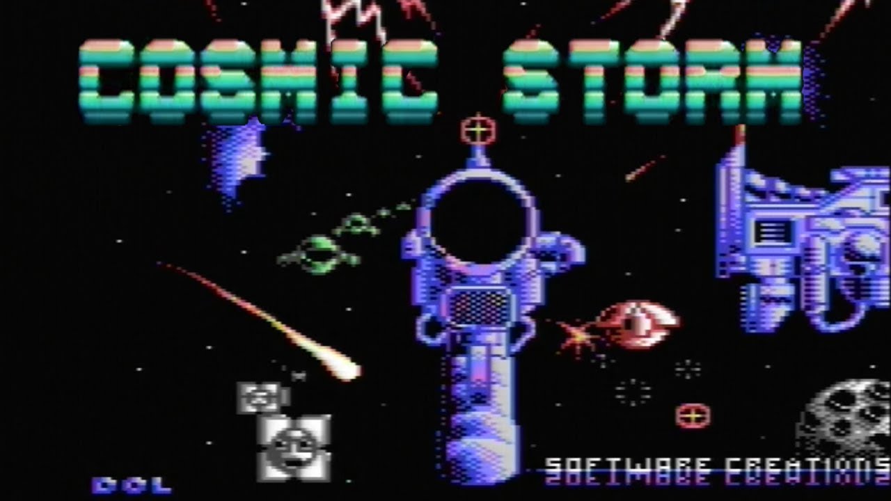 Light Gun Reviews 134: Cosmic Storm (Commodore 64) - YouTube