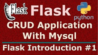Python Flask CRUD Application Development - YouTube