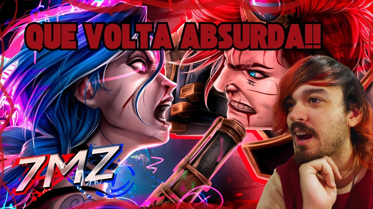 ESSE É UM DOS MELHORES REFRÕES QUE JÁ VI!! 7 Minutoz - VI E JINX - MAXIMUS REACT! - YouTube