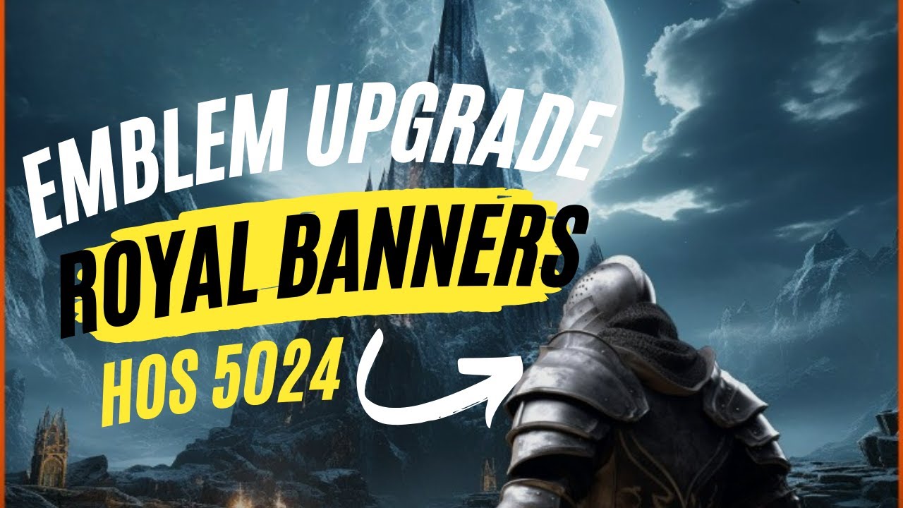 Emblem Upgrade | Royal Banners | HOS | King Of Avalon - YouTube