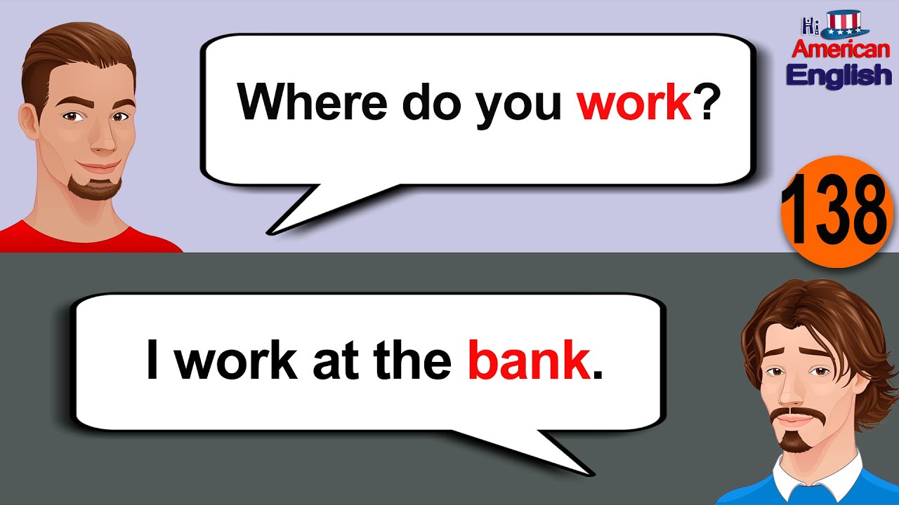 50 Basic English Q&A Conversation Practice - Level 1 - English Speaking ...