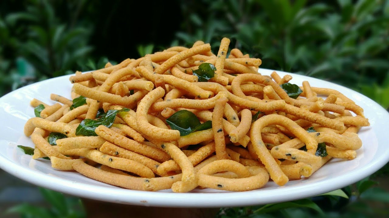 കാരസേവ് | Karasev | Karachev Recipe | Omapodi | Hot food By Saju - YouTube