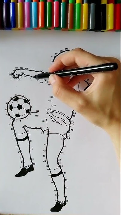 Shorts ⚽ Рисуем футболиста Как нарисовать футболиста How To Draw A