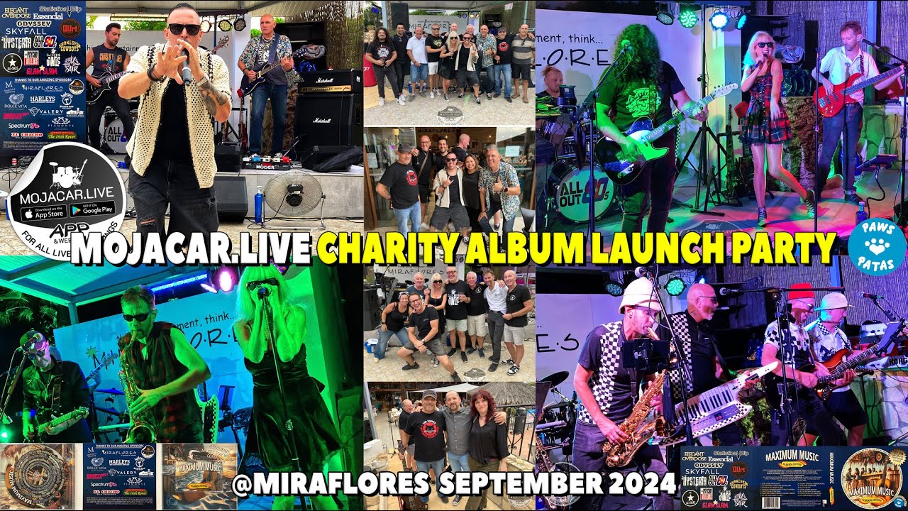 Mojacar Live - Paws Charity Album Launch 2024 - YouTube