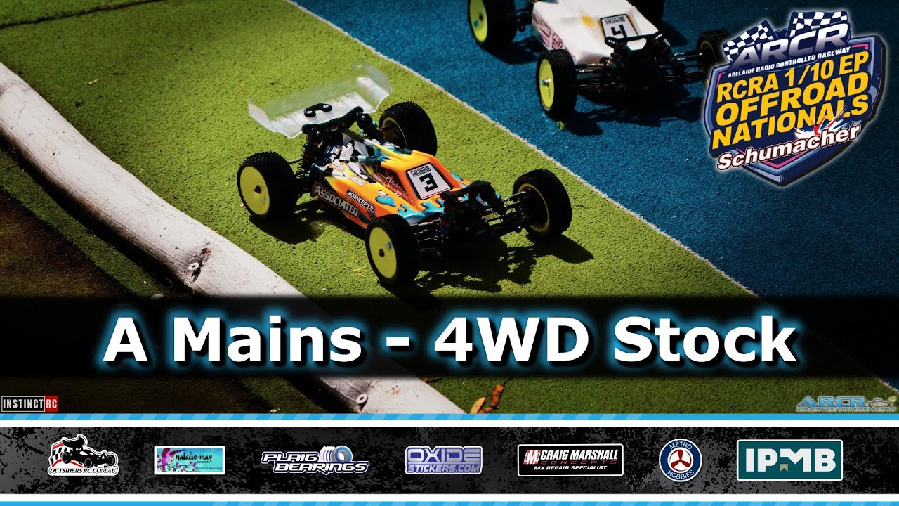A Mains - 4WD Stock - RCRA 10th Offroad Australian Nationals - YouTube
