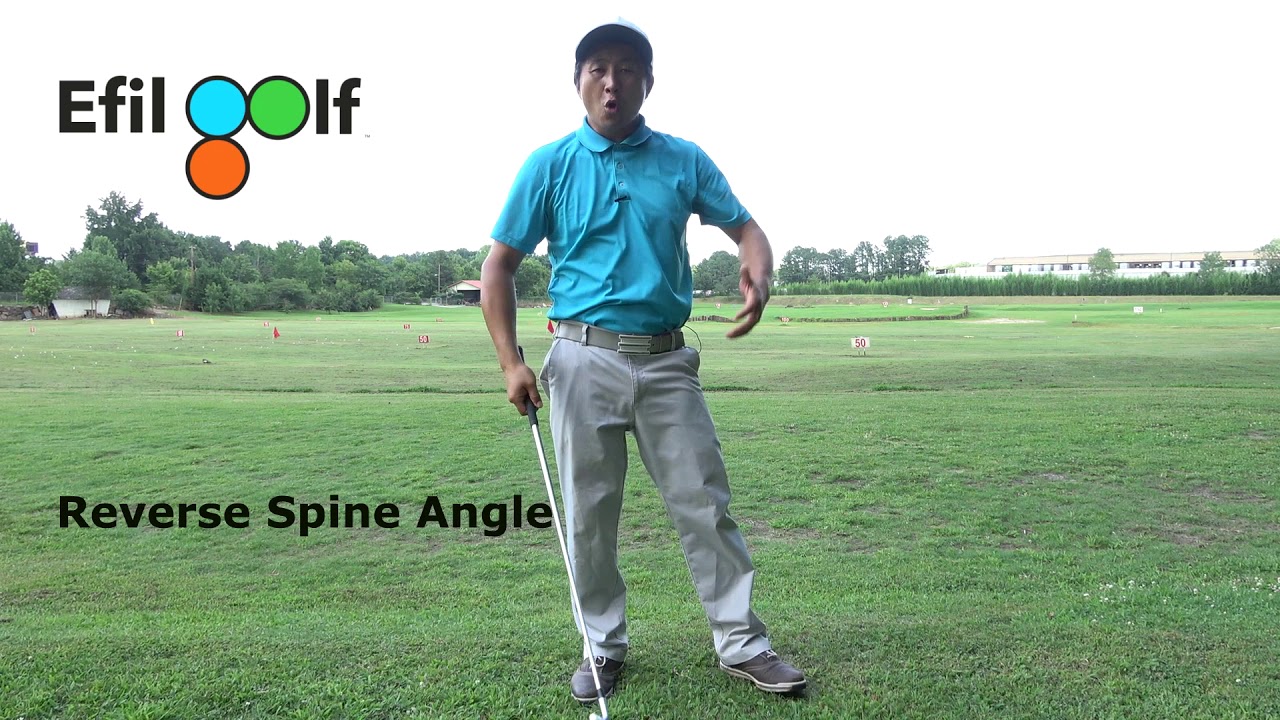 Common Golf Swing Mistakes: REVERSE SPINE ANGLE - YouTube