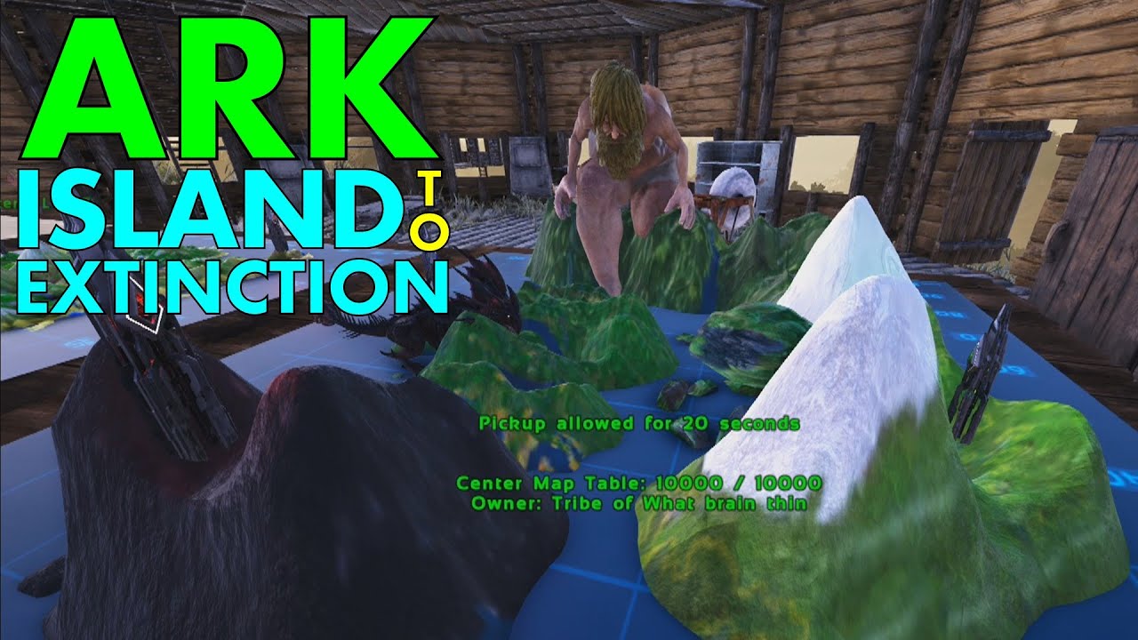[64] Map Tables and New Decorations! (ARK Island To Extinction: The ...