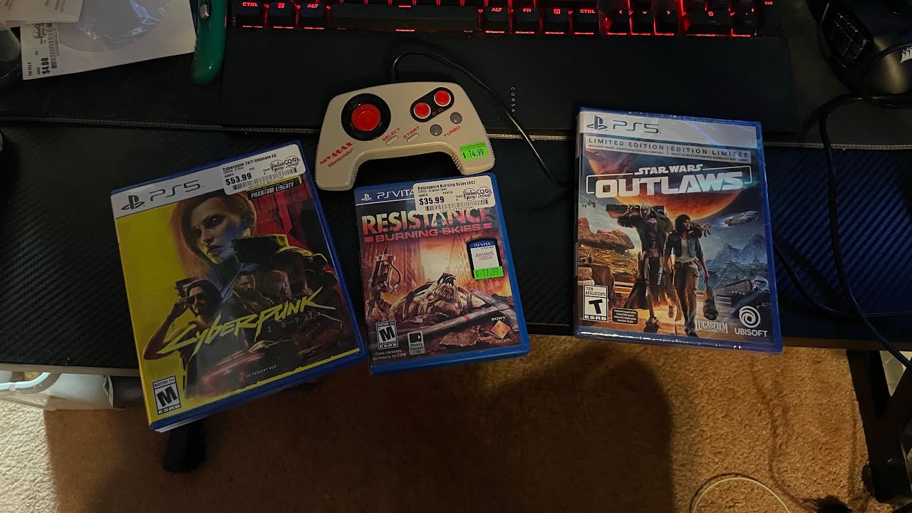 Video Game Pickups (Ep.35): VITA, NES & PS5 Games! - YouTube