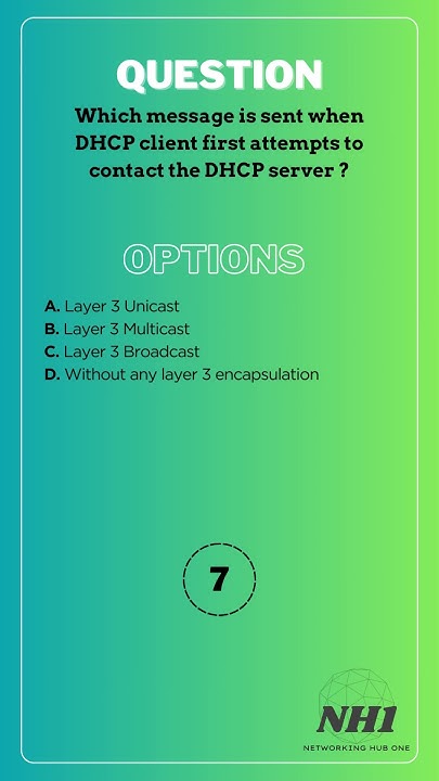 Dynamic Host Configuration Protocol (DHCP) | Practice Questions and Answers | MCQ-9 - YouTube