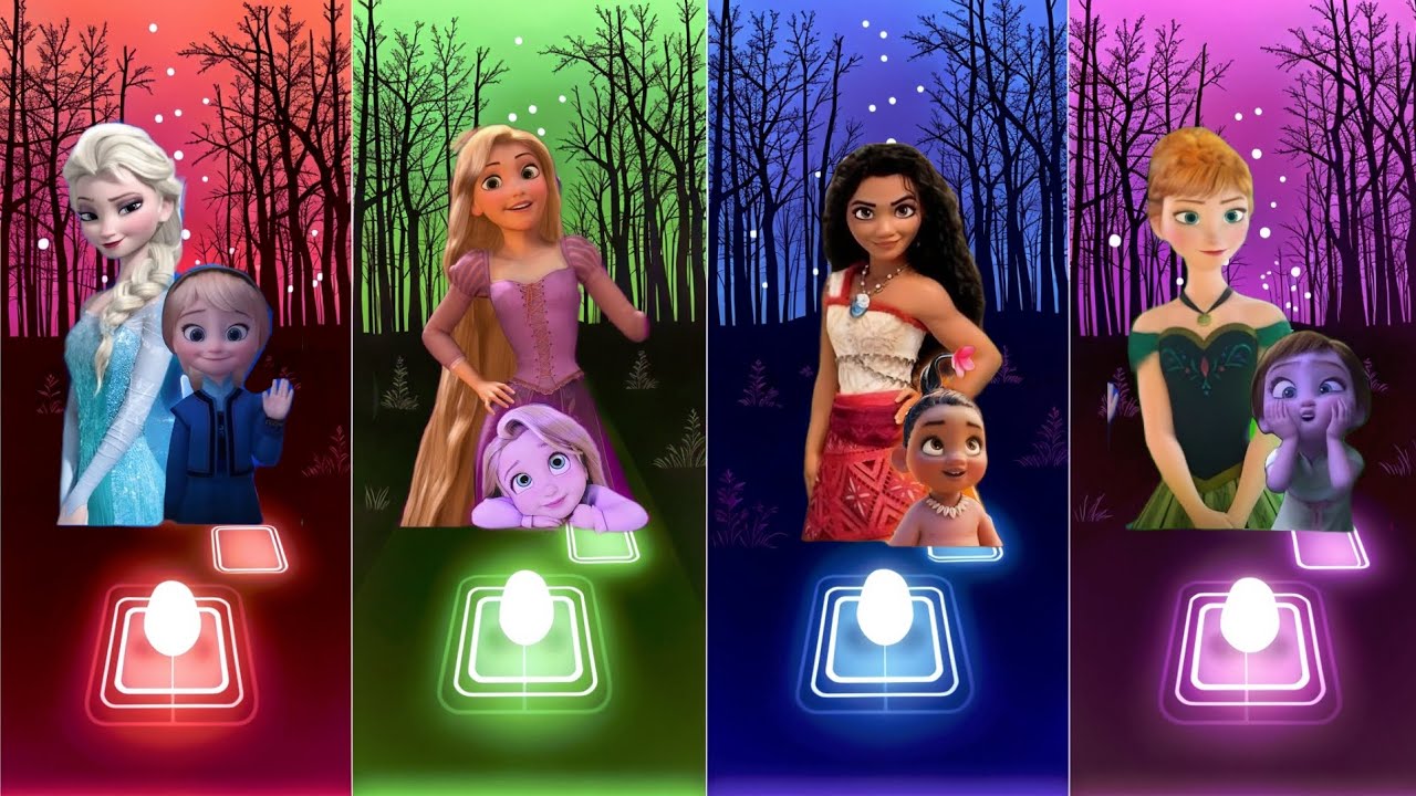 Disney Princess Songs on Frozen Frozen Elsa Anna let it go ELSA YouTube ...