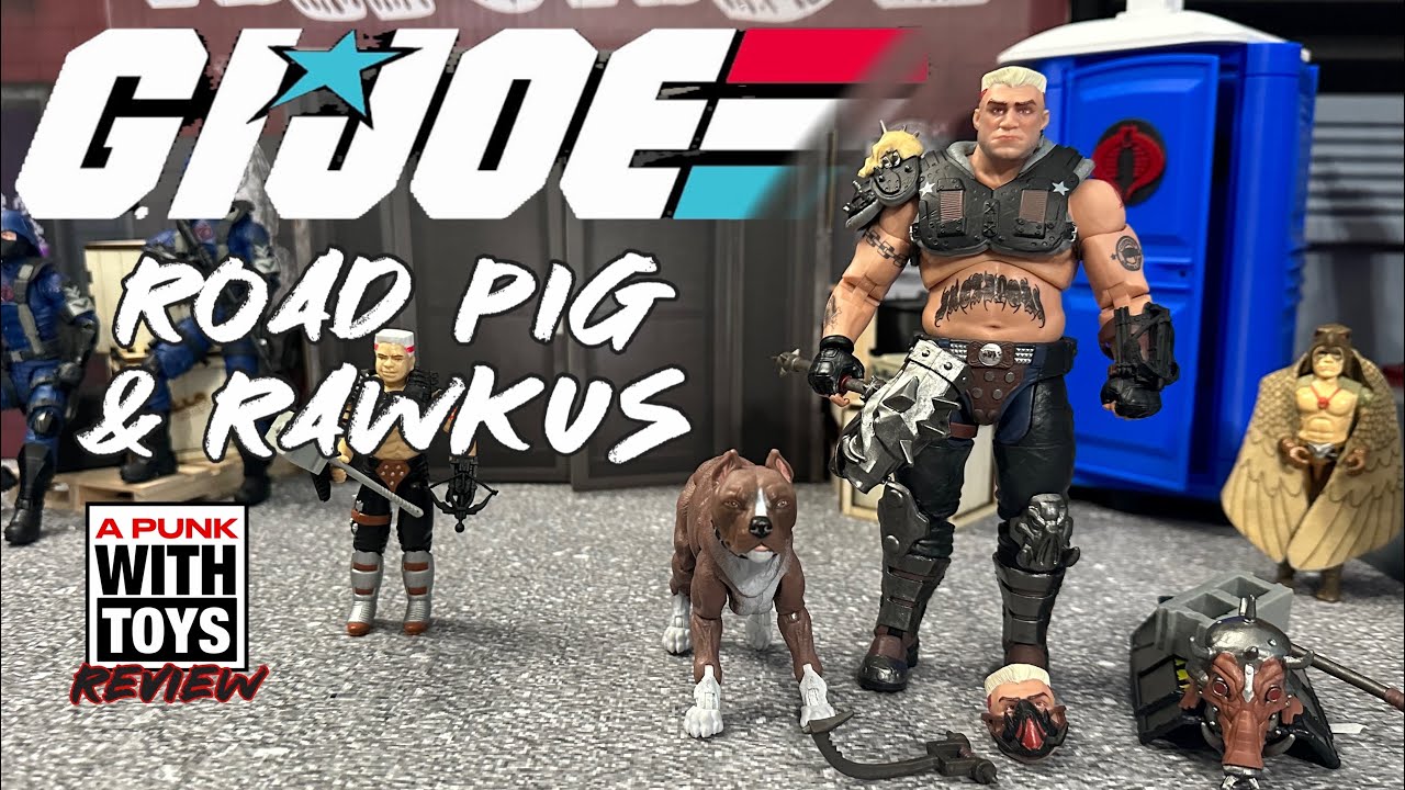GI Joe Classified Road Pig & Rawkus Review - YouTube