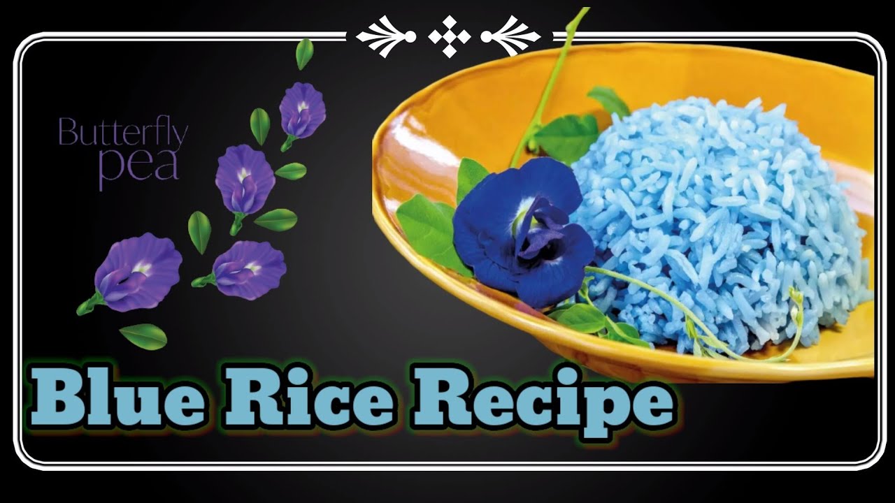 Blue Rice | Blue Butterfly Pea Flower |Simple Cooking Lifestyle | # ...