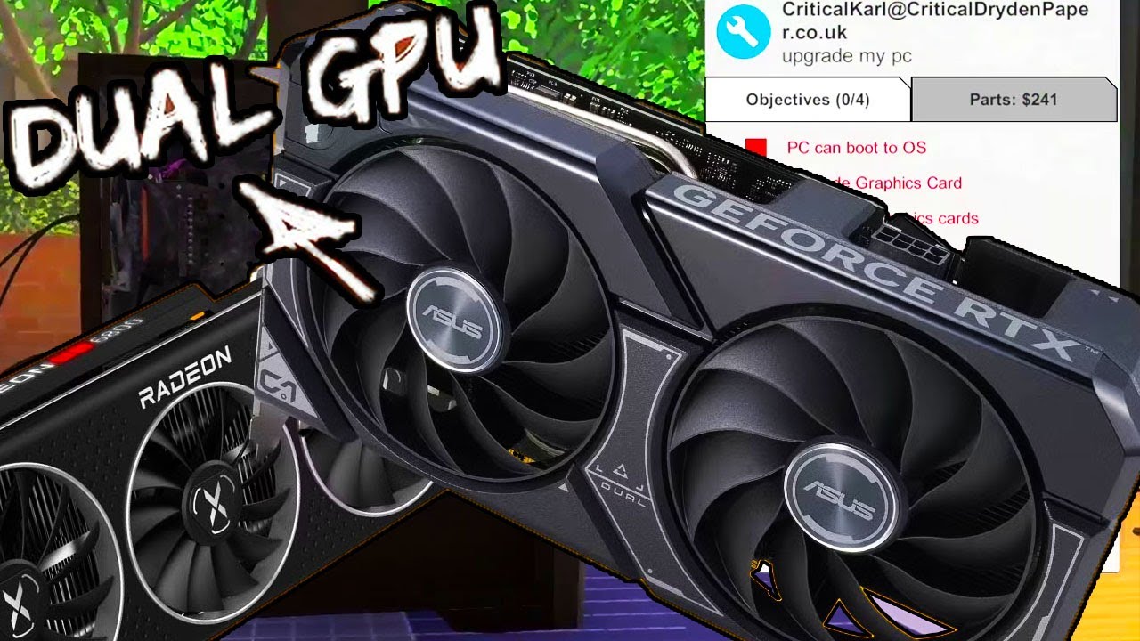 Pasang 2 VGA (Kartu Grafis) - PC Building Simulator part 7 - YouTube