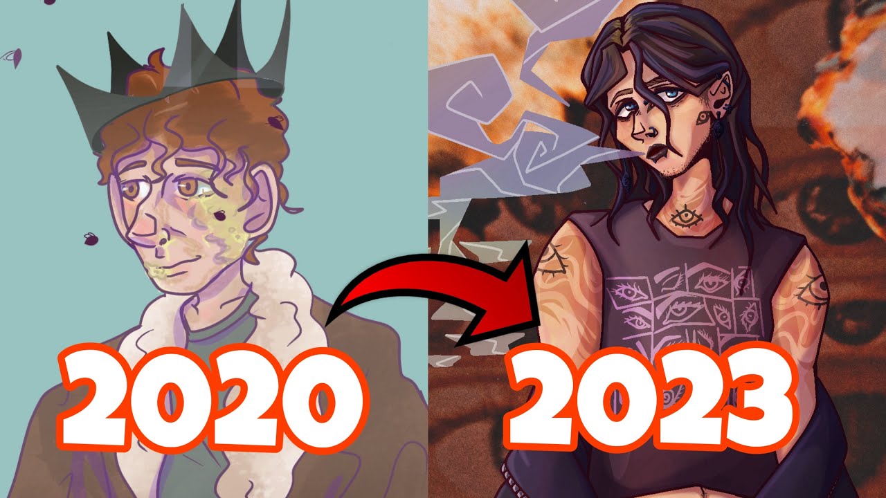 Three Years of Digital Art Progress - YouTube