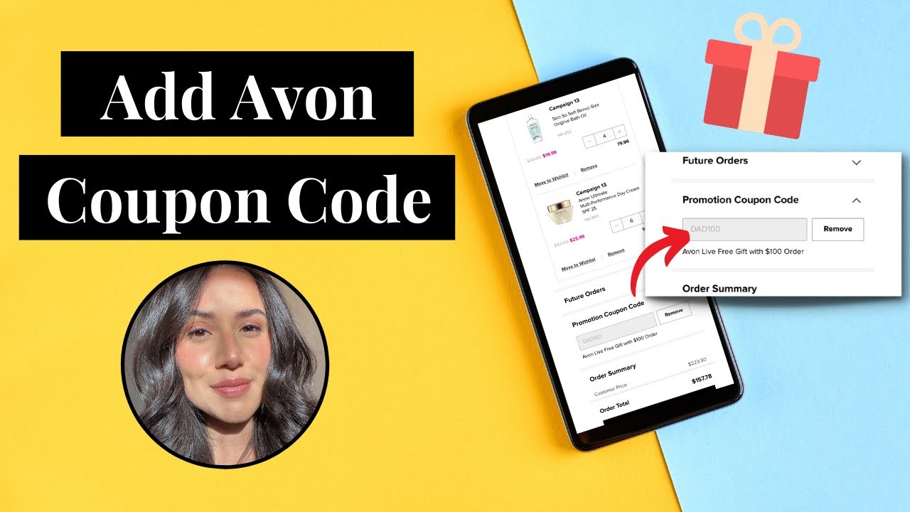 How to Add Coupon Code to Avon Order - YouTube
