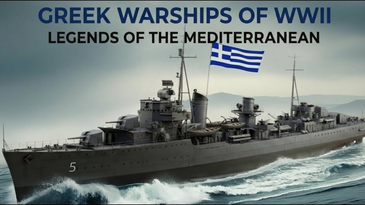 All Greek Navy Warships Used During WWII (1939–1945) - YouTube
