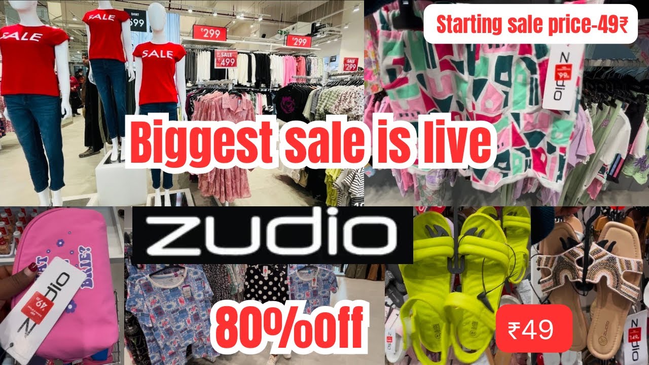 Zudio biggest sale is live now | Zudio sale starting price ₹-49|Zudio ...