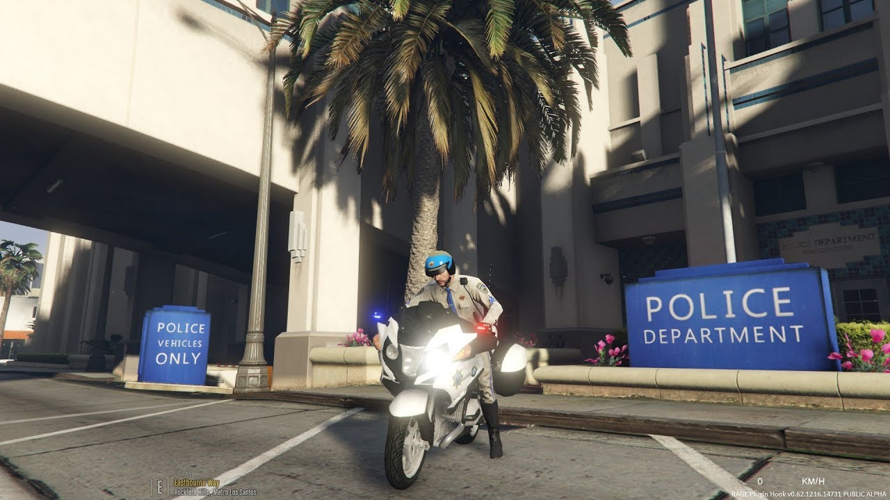 GTA V Police RP #1 - SAHP Bike Unit (LSPDFR) - YouTube