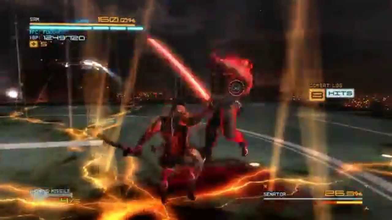Metal Gear Rising: Revengeance (Sam DLC) - Senator Armstrong, Boss ...