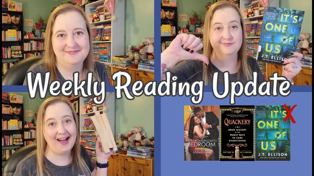 Weekly Reading Update || A Two and a Half Book Week {Week 18 2023} - YouTube
