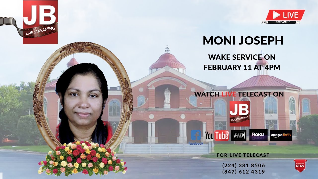 Moni Joseph Wake Service On 2/11/24 - YouTube