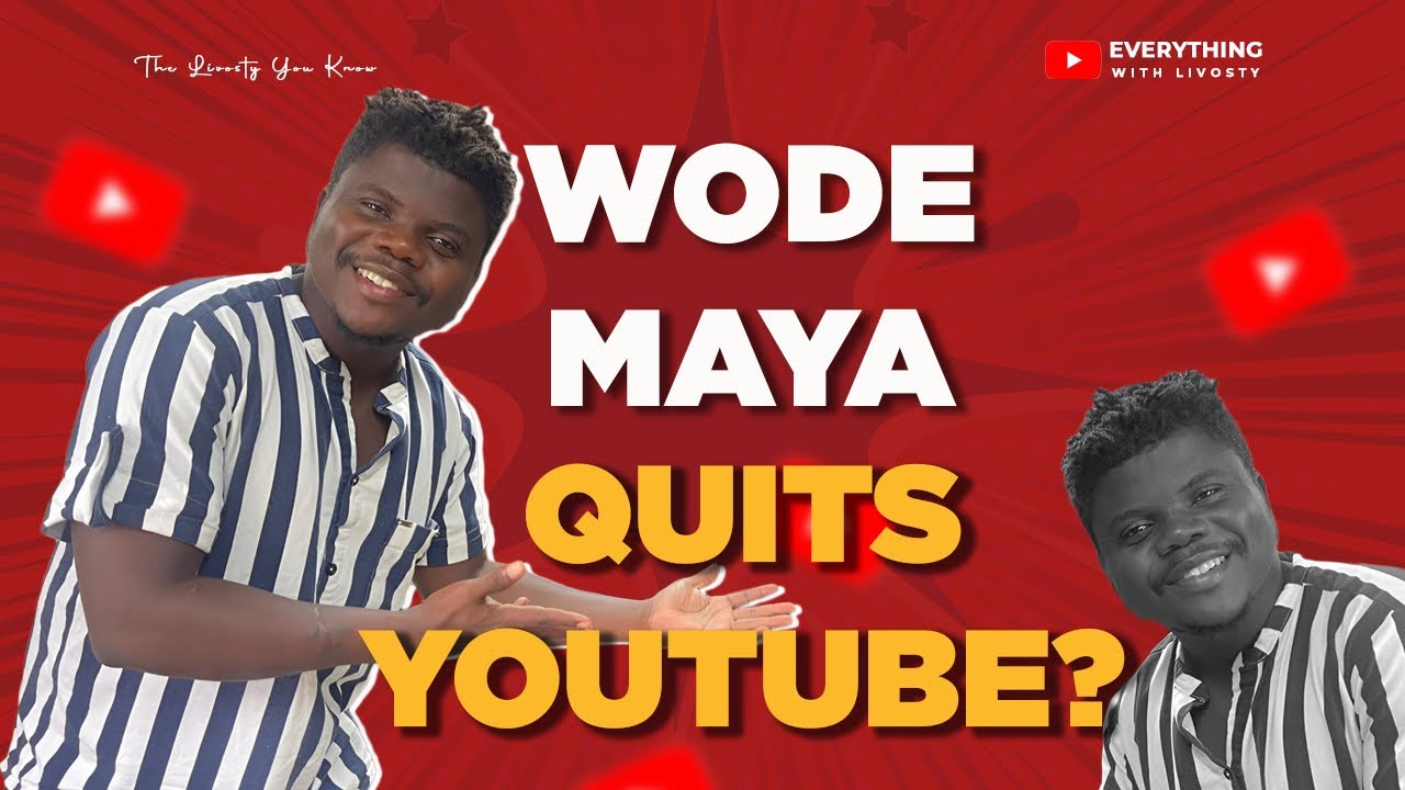 Wode Maya Quits YouTube😳 I Interviewed Him‼️😭 - YouTube