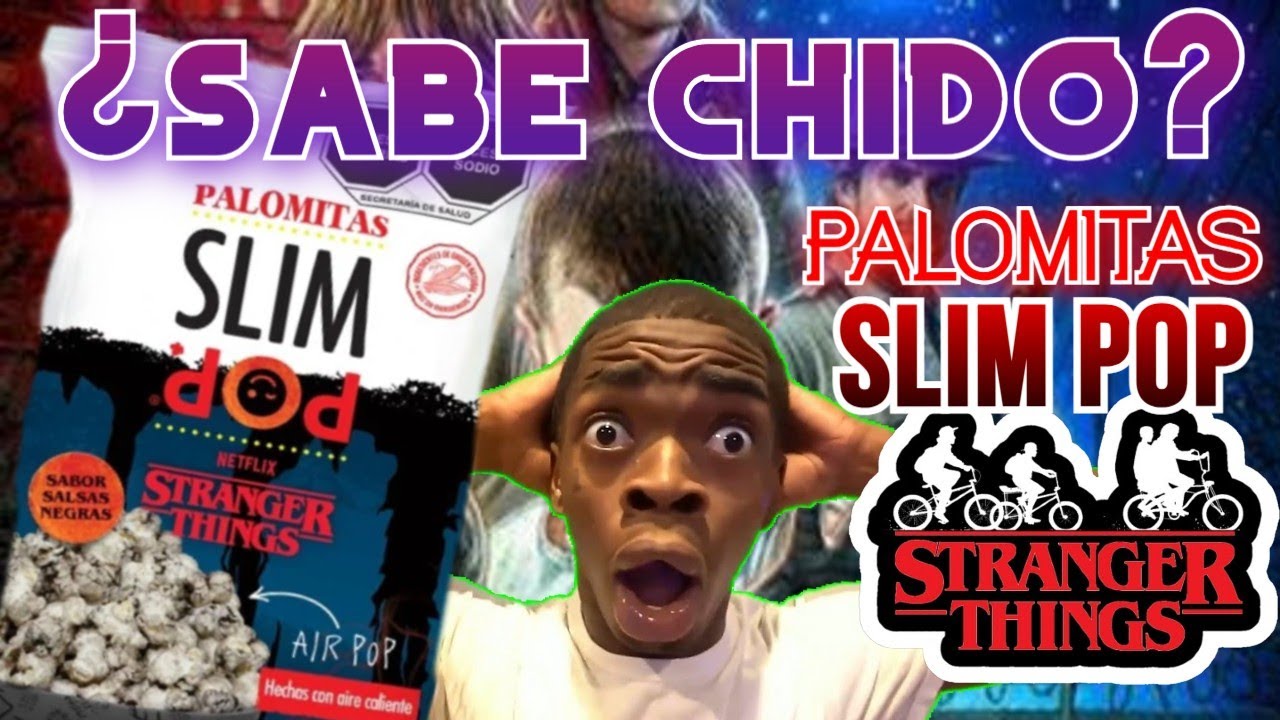 ¿SABE CHIDO? | REVIEW Palomitas SLIM POP de Stranger Things - YouTube