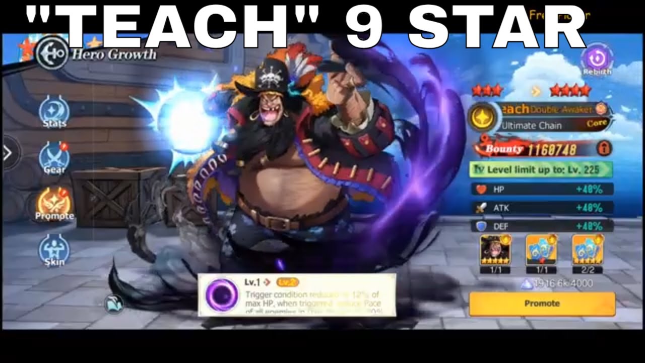 "TEACH" 9 STAR | New World: Vigour Voyage | THE SEA ROAD: FATE ASSEMBLY ...