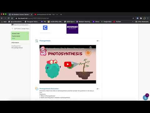 Embedding Inline Videos on a Page in Schoology - YouTube