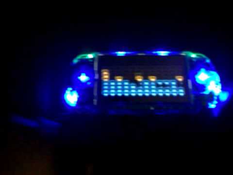 PSP Custom Case LED Trigger MOD "THE STORM".mp4 - YouTube