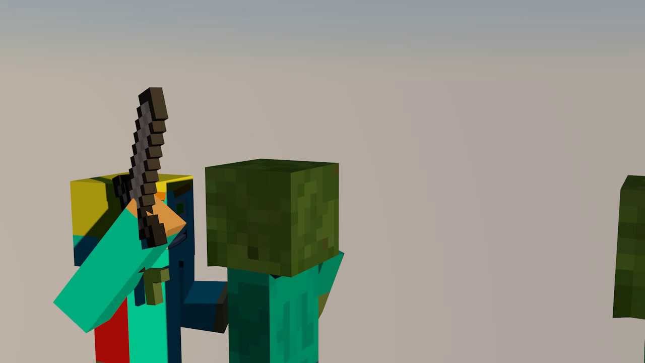 Zombie Attacks - Minecraft Animation - YouTube